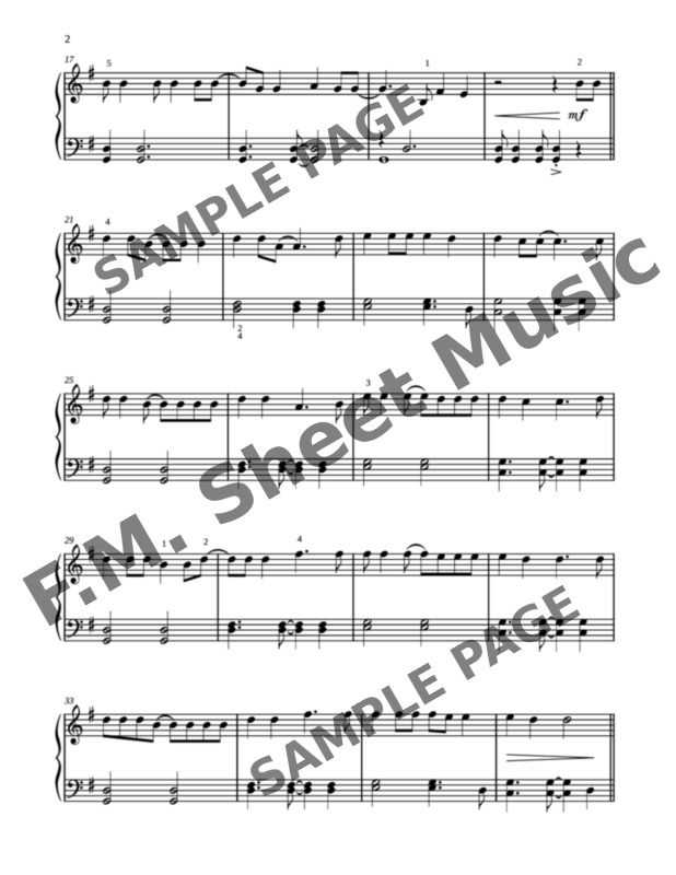 Pork and Beans (Easy Piano) By Weezer - F.M. Sheet Music - Pop Arrangements by Jennifer Eklund